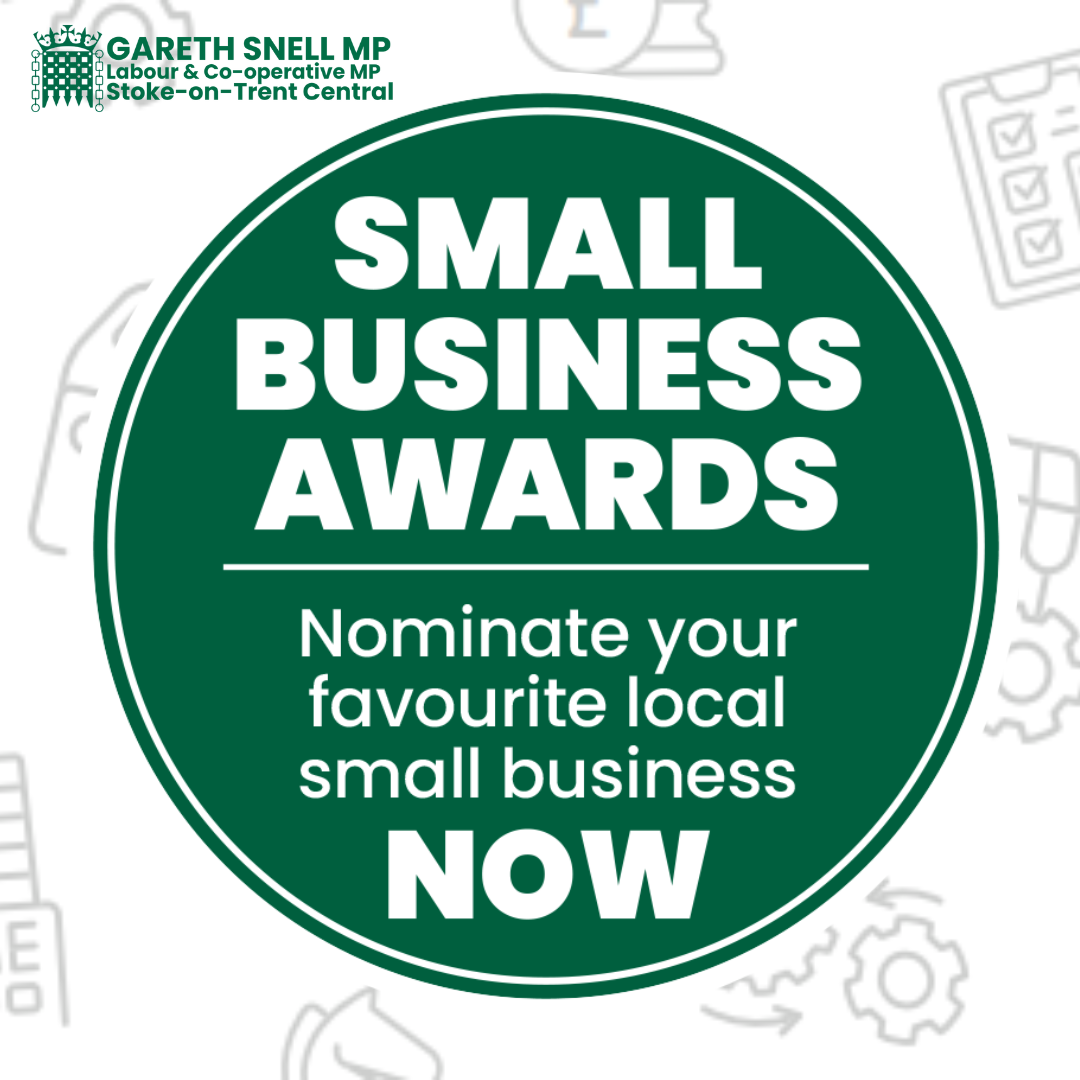 Gareth Snell MP launches awards to celebrate local small businesses ...