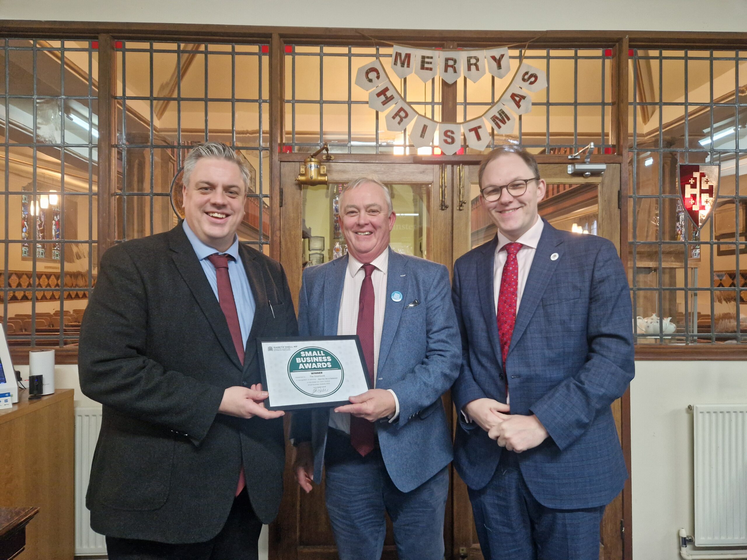 Gareth Snell MP celebrates local businesses at inaugural awards ...